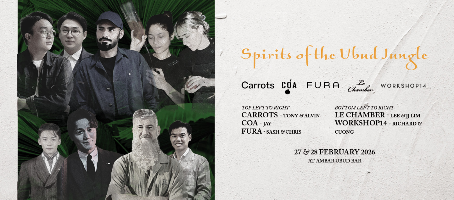 5 Bar Asia Tampil di Spirits of the Ubud Jungle, Ambar Ubud Bar